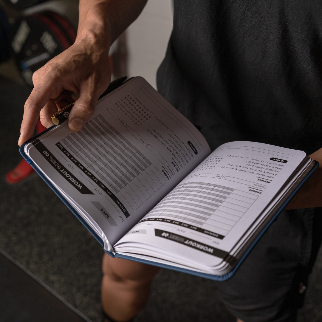 The O.G. Gym Journal - Navy | The Gym Journal